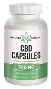 Natures Garden CBD Capsules 300mg [Cannabis Extracts] Myth Busters!